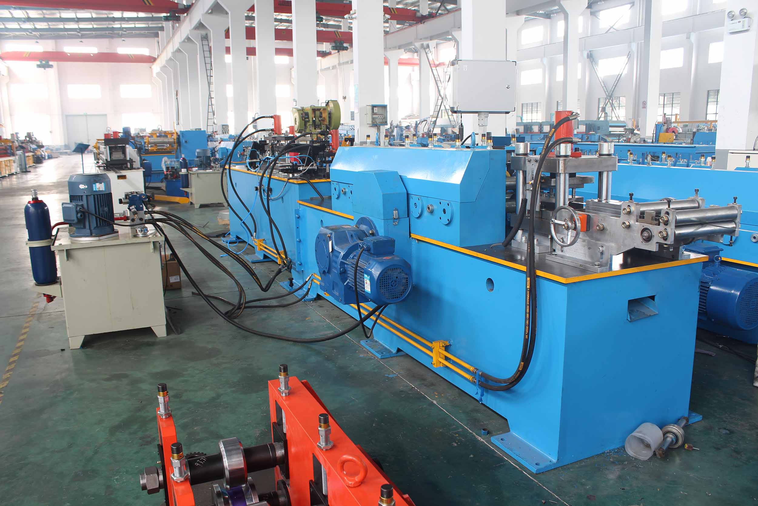 Air conditioning flange roll forming machine(for U) - Buy Customized u ...